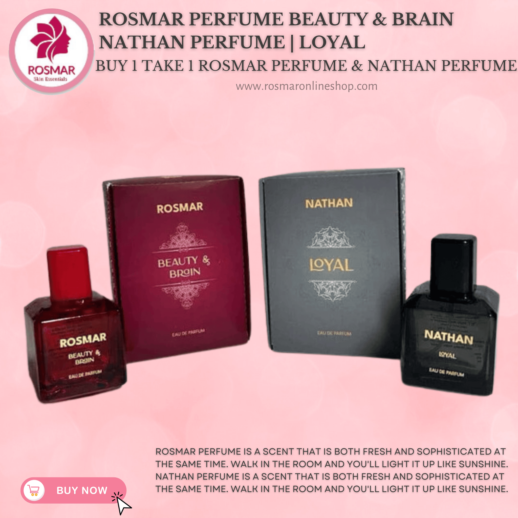 LONG LASTING SCENT WITH ELEGANT BOTTLE Beauty & Brain Perfume & Loyal ...