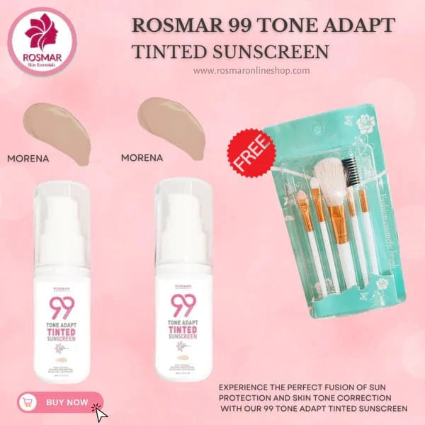ROSMAR 99 TONE ADAPT TINTED SUNSCREEN SPF50+++ 30ml – Rosmar Online Shop